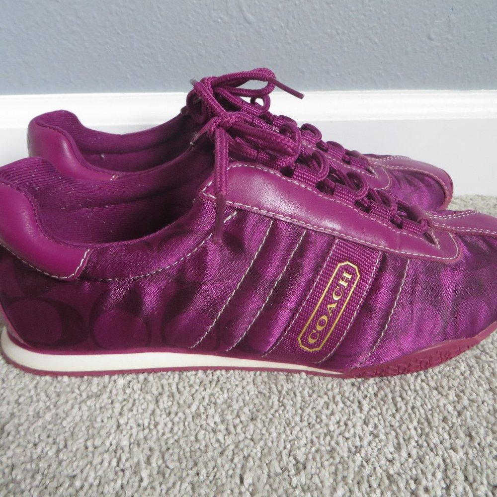 Coach Q999 Kirby Women's Pink/Puple Fashion Shoes/Sne… - Gem